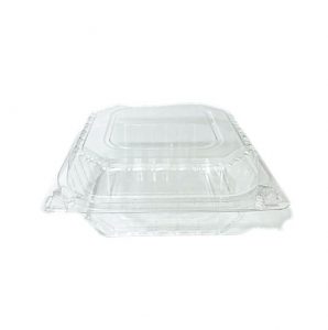 8” - Clear Clamshell Container / 225pcs per cs - Container Central